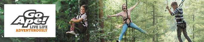 Go Ape UK Gift Vouchers from Buyagift